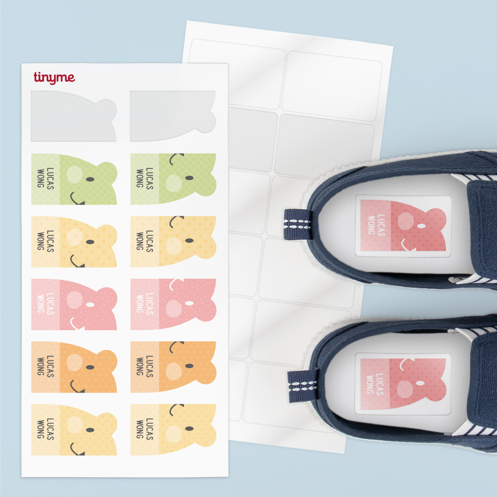 Shoe Labels for Kids | Personalised Shoe Name Labels - Tinyme Canada